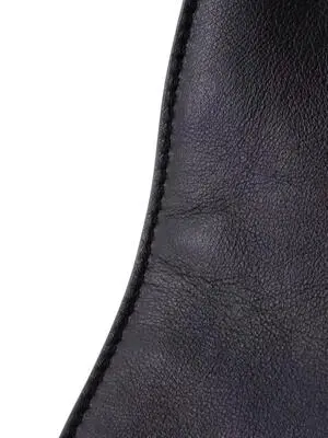 Saint Laurent Rive Gauche Shopper Leather Tall Tote Bag