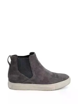 Vince High-top Suede Sneakers - Grey