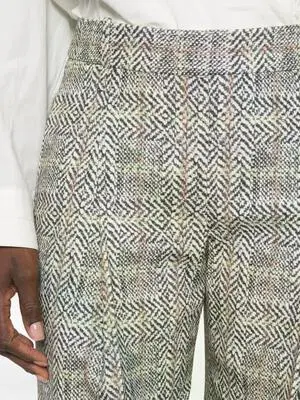 Ermanno Scervino Herringbone Palazzo Pants