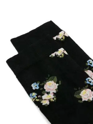Stine Goya Floral-intarsia Socks