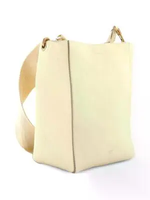 Celine Sangle Seau Goatskin Bucket Bag - Yellow