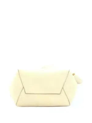 Celine Sangle Seau Goatskin Bucket Bag - Yellow
