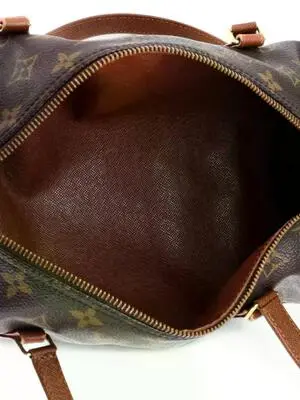 LOUIS VUITTON Papillon Handbag Monogram Canvas 30 Shoulder Bag