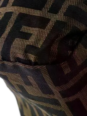 Fendi Vintage 1925 Cosmetic Zucca Canvas Mini Tote Bag