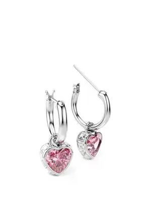 SWAROVSKI Chroma Heart-charm Earrings