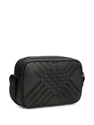 Tommy Hilfiger Monogram-embossed Messenger Bag