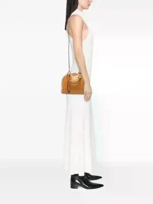 LOUIS VUITTON 2013 Monogram Vernis Alma Bb Satchel - Brown