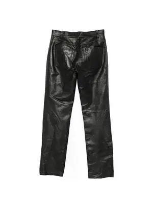 Helmut Lang 2000s Leather Trousers