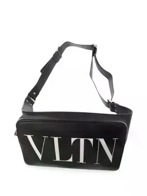 Valentino Garavani Leather Vltn Rockstud Belt Bag