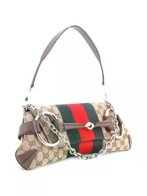 Gucci Horsebit Nm Web Chain Shoulder Bag