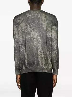 Avant Toi Acid-wash Fine-knit
