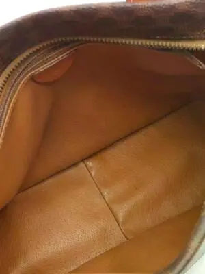 Celine 2012 Macadam Coated Canvas Handbag