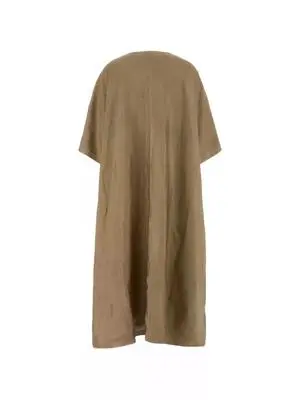 THE ROSE IBIZA Silk-blend Two-tone Kimono - Neutrals