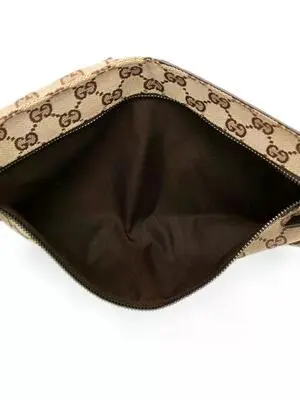 Gucci 2000-2015 Gg Canvas Double Pocket Belt Bag
