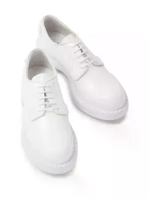 Prada Round-toe Lace-up Shoes
