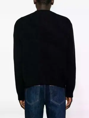 THE ROW Markhim Ribbed-knit Crew-neck Sweater