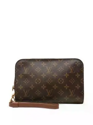 LOUIS VUITTON 2007 Monogram Orsay Clutch Bag