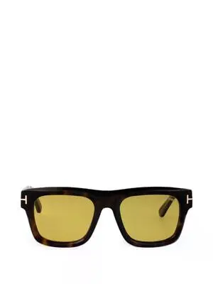 TOM FORD Icon Square Sunglasses - Brown