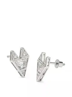DI VOLPE Volpaccio Sapphire-embellished Stud Earrings