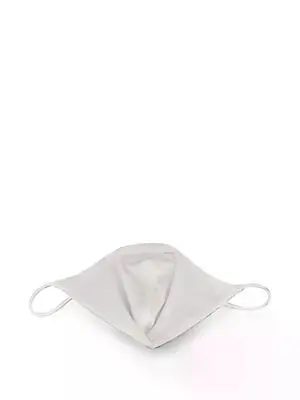 Isaia Prince Of Wales Check Face Mask - Blue