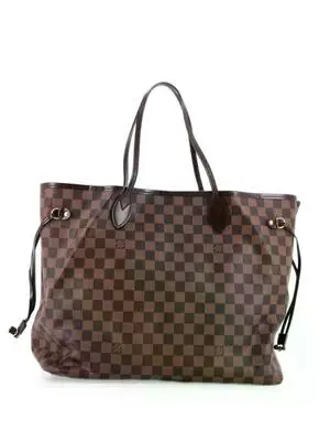 LOUIS VUITTON Neverfull Damier Gm Tote Bag - Brown