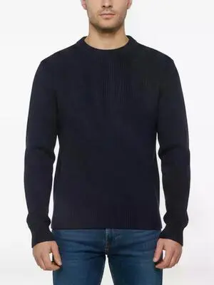 MAISON MARGIELA Rib-knit Sweater - Blue