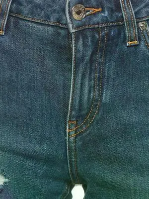 Dolce & Gabbana Distressed Slim-fit Jeans