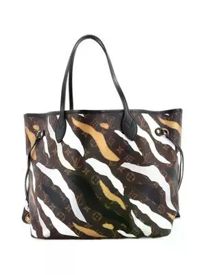 LOUIS VUITTON Neverfull Mm Limited Edition League Of Legends Monogram Canvas Tote Bag - Brown