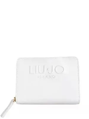 Liu Jo Logo-embossed Zip-around Wallet - White