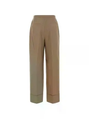 Agnona Cappuccino Cuff Trousers