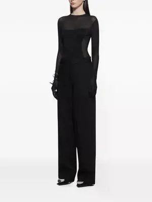 CHATS BY C.DAM Edna Raised-stitch Pegged Trousers