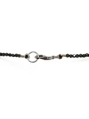 MADISON Hematite Moon Pendant Necklace