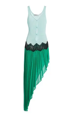 Christopher Esber Open Twist Swept Tank Dress - Multi