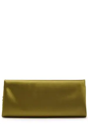 Saint Laurent Evening Satin Clutch