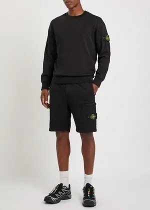 Stone Island Logo Cotton Sweatshirt