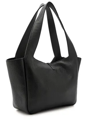 Saint Laurent Grained Leather Tote Bag