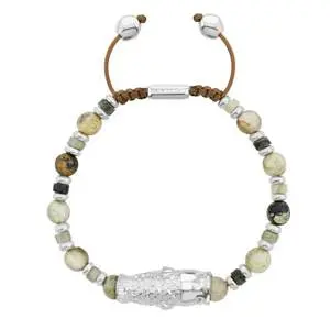 CORSO JEWELRY Kuma Silver Bracelet Phantom - Green