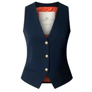 THE EXTREME COLLECTION Navy Tailored Vest - Blue