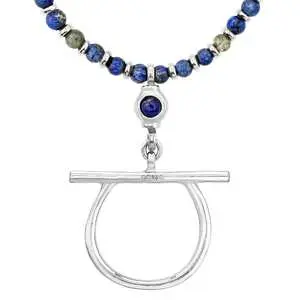 CORSO JEWELRY Zannone Silver Lapis Lazuli - Blue