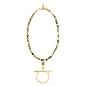 CORSO JEWELRY Zannone Gold Jade - Green
