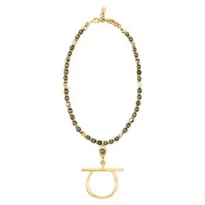 CORSO JEWELRY Zannone Gold Pyrite - Green