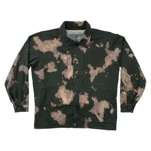 ZASTASTUDIO Color Palette Raw Denim Jacket - Green