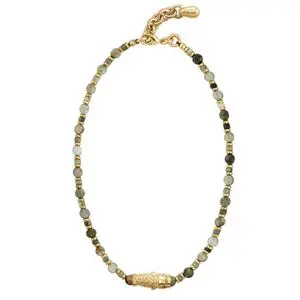 CORSO JEWELRY Kuma Gold Choker Phantom - Green