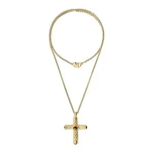CORSO JEWELRY Cruzada Gold Tiger's Eye - Brown