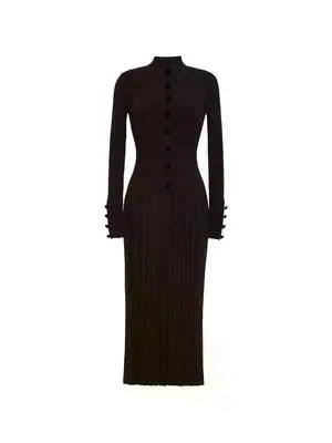 Cara Cara Ribbed-knit Midi Dress