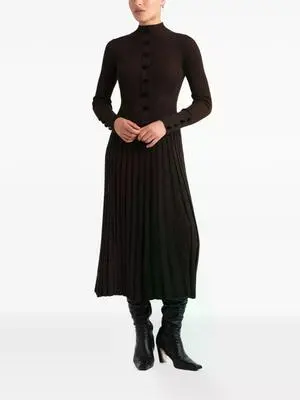 Cara Cara Ribbed-knit Midi Dress