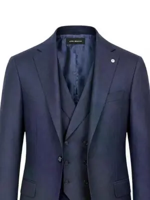 LUIGI BIANCHI MANTOVA Single-breasted Three-piece Suit