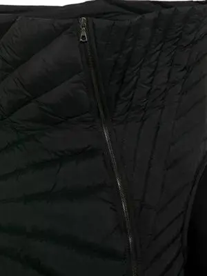 YEHUAFAN Quilted Asymmetric Puffer Jacket