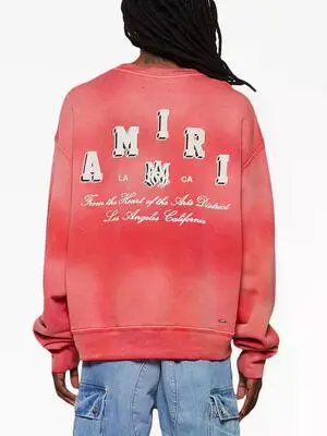 Amiri Vintage Collegiate Cotton Sweatshirt