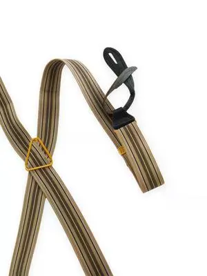 TAIGA TAKAHASHI Striped Braces - Neutrals